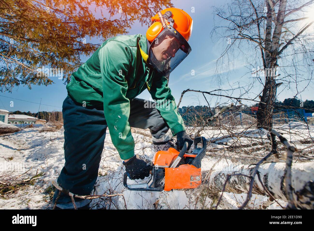 Professional lumberjack hi-res stock photography and images - Alamy