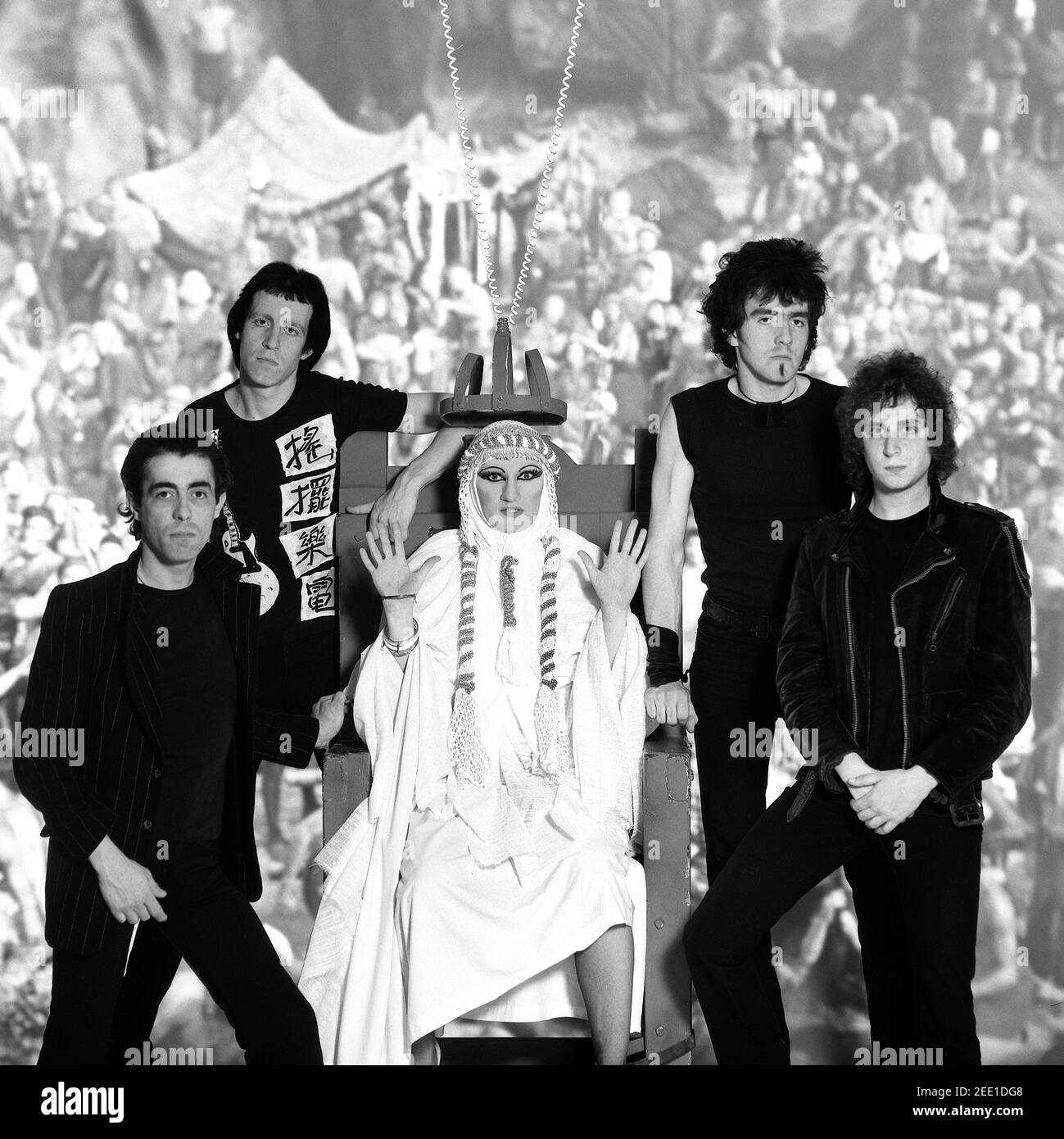 Wayne county and the electric chairs Black and White Stock Photos ...