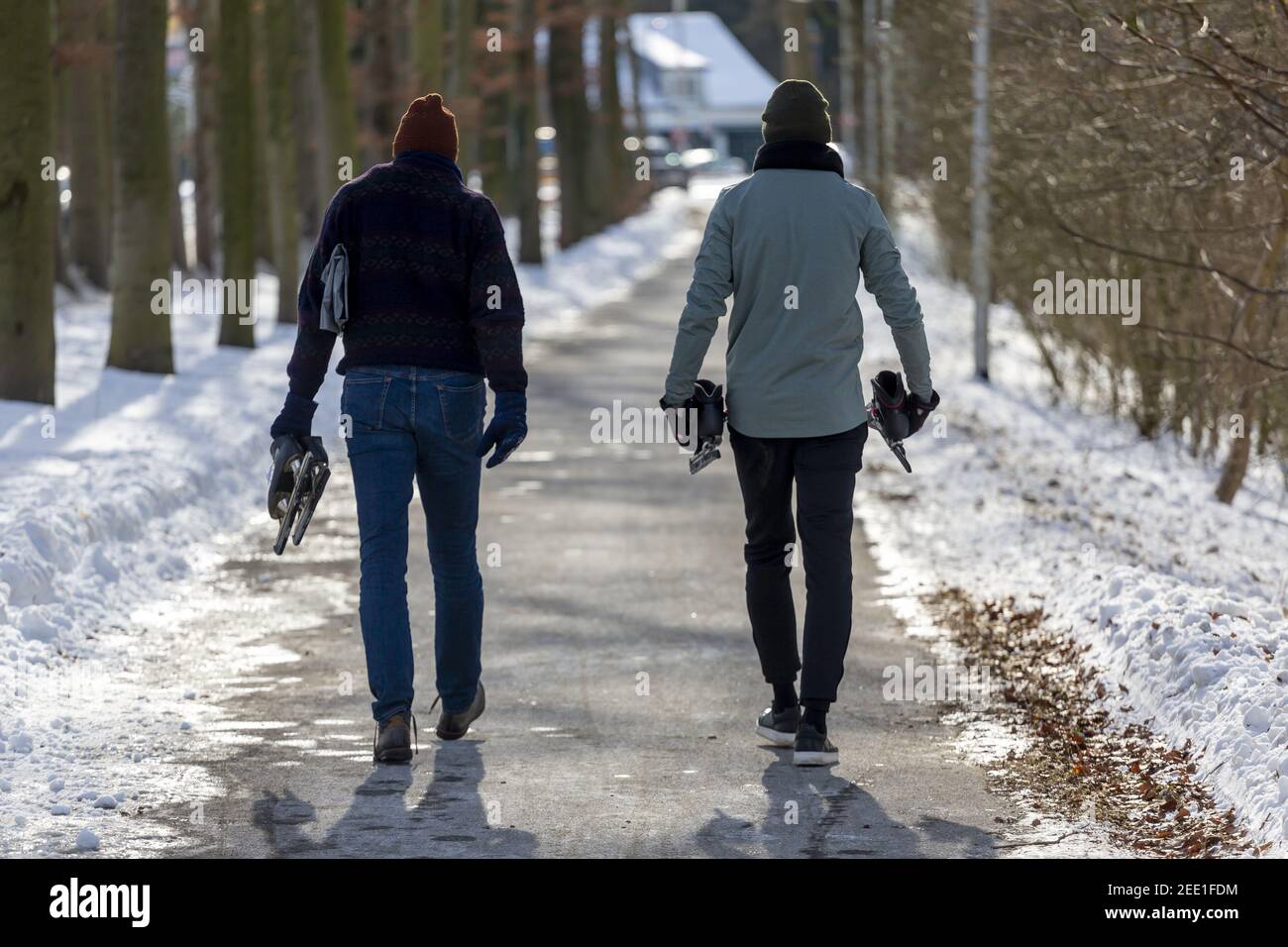 Skating man seen from hi-res stock photography and images - Alamy