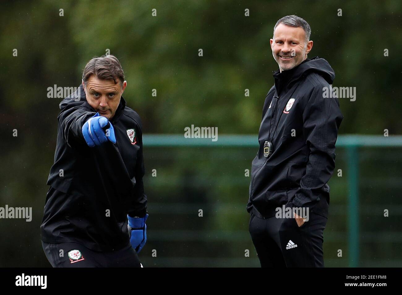 Wales goalkeeping coach tony roberts hi-res stock photography and ...