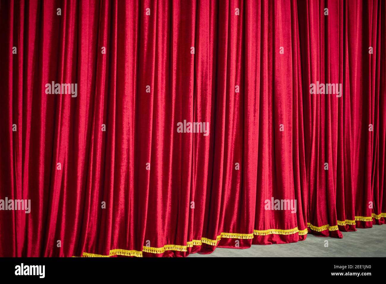 Closed Stage Curtain High Resolution Stock Photography and Images - Alamy