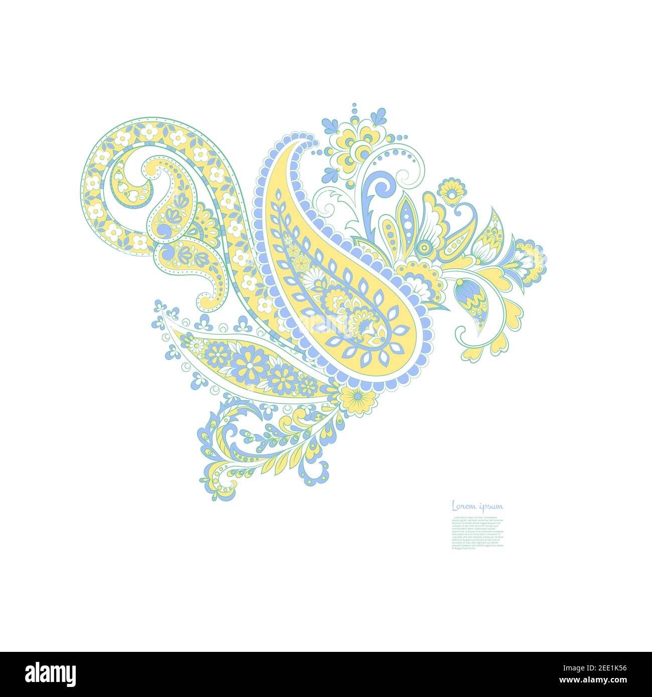 Paisley Design Clip Art