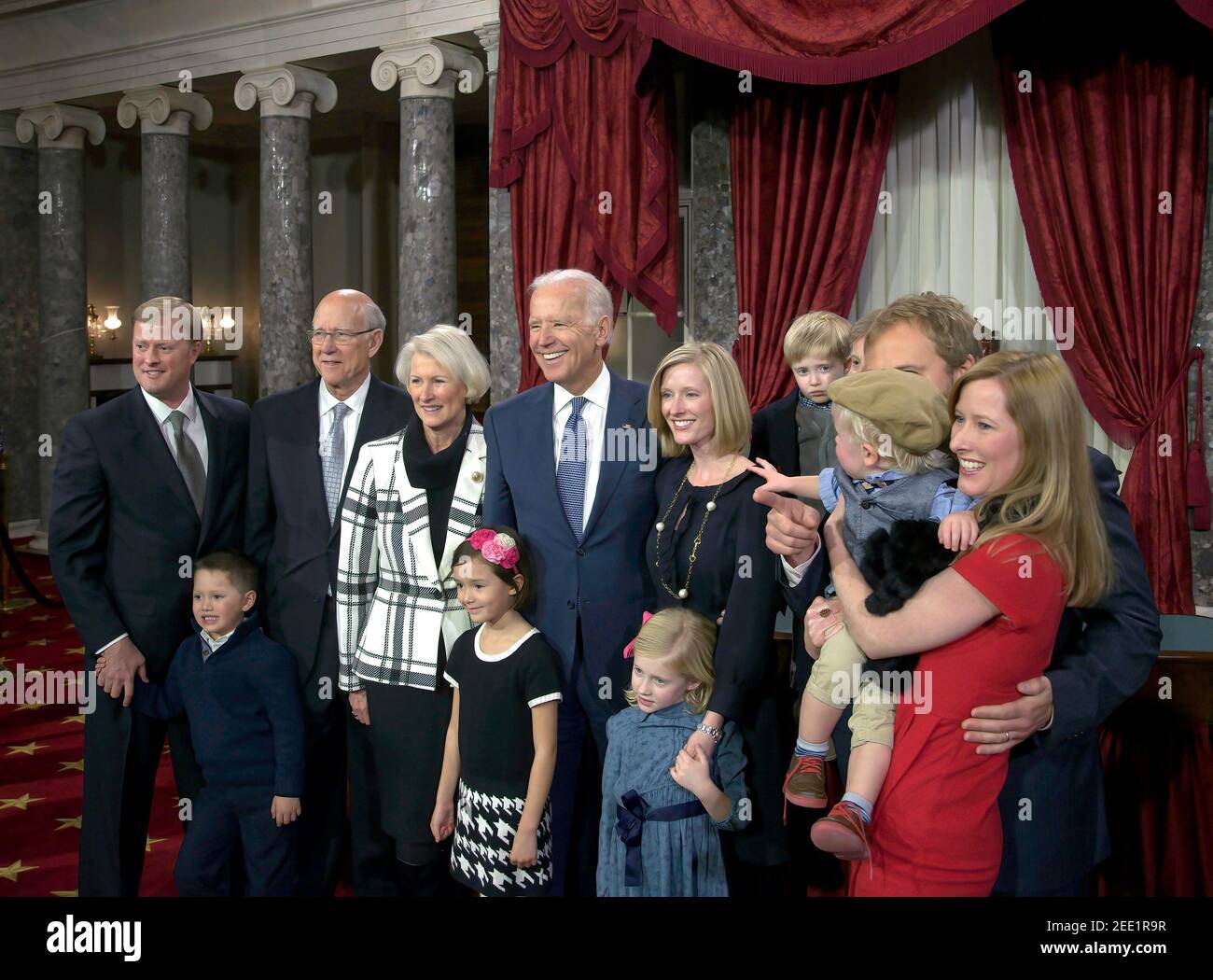 Washington DC, USA, January 6, 2015 Senator Pat Roberts (R-KS) with his ...