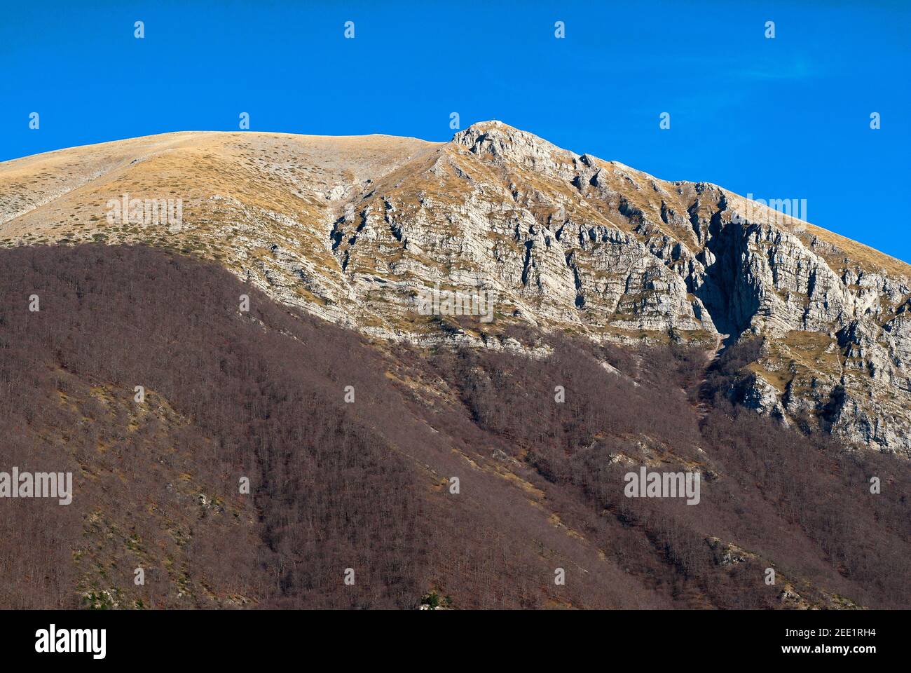 Marsicano Mount in Abruzzo, National Park of Abruzzo, Lazio and Molise ...