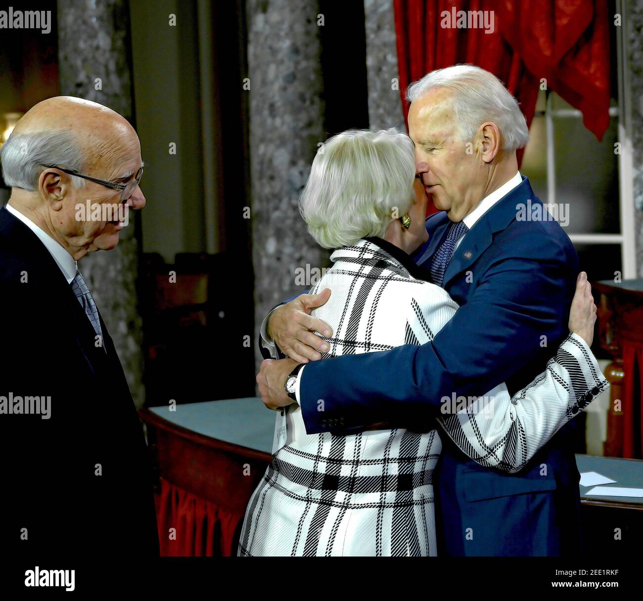 Washington DC, USA, January 6, 2015 Frankie Roberts wife of Senator Pat ...