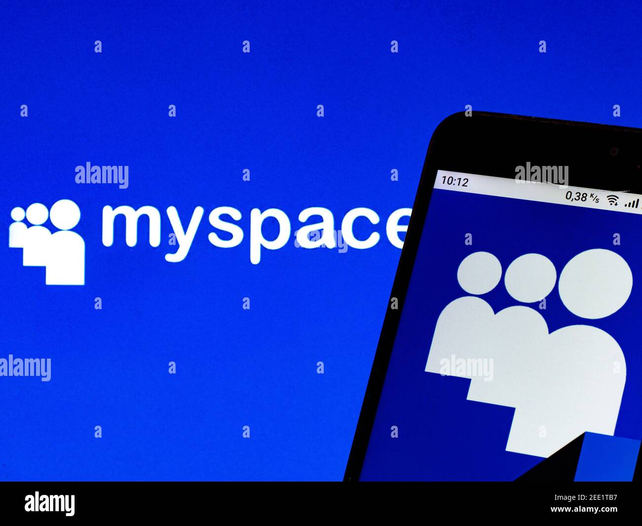 Myspace logo hi-res stock photography and images - Alamy