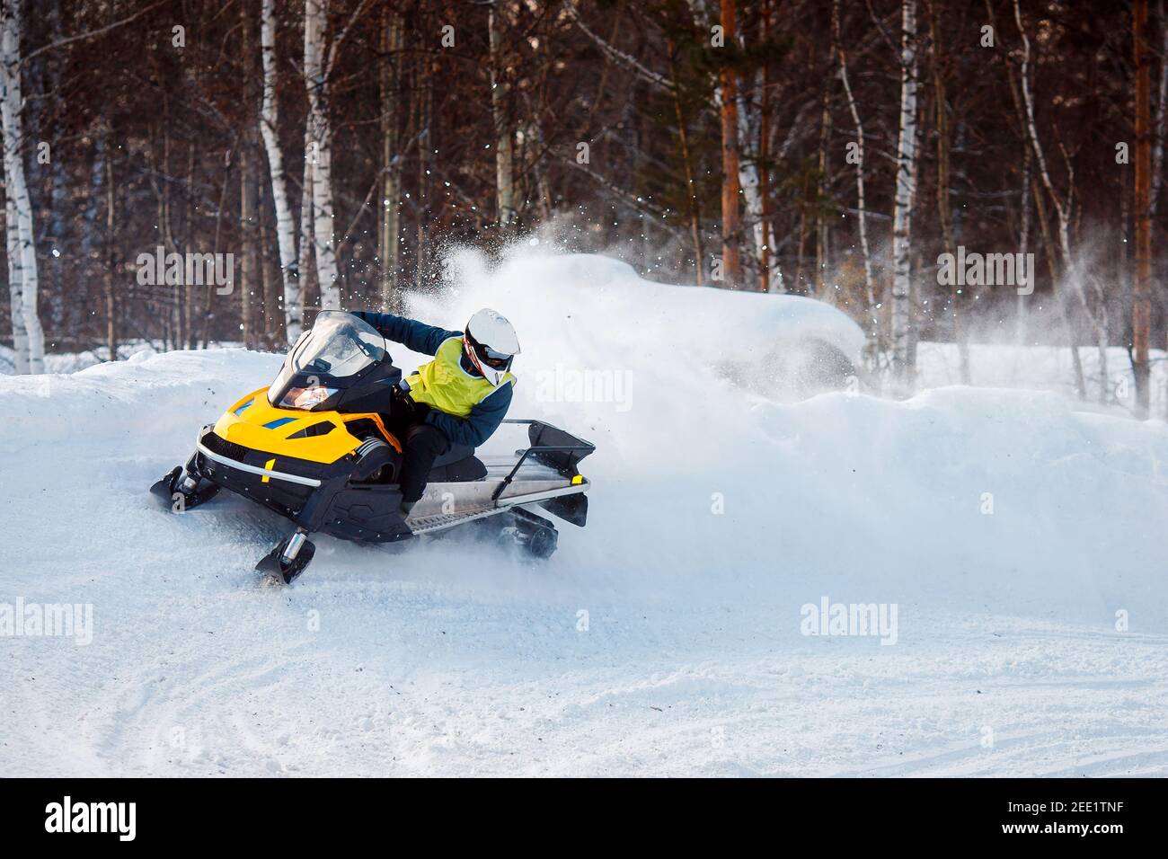 Snowmobile safari and finland hi-res stock photography and images - Alamy