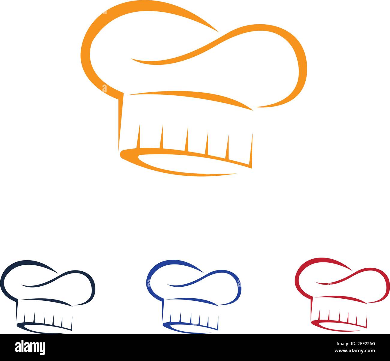 hat chef logo template vector illustration Stock Vector Image & Art - Alamy