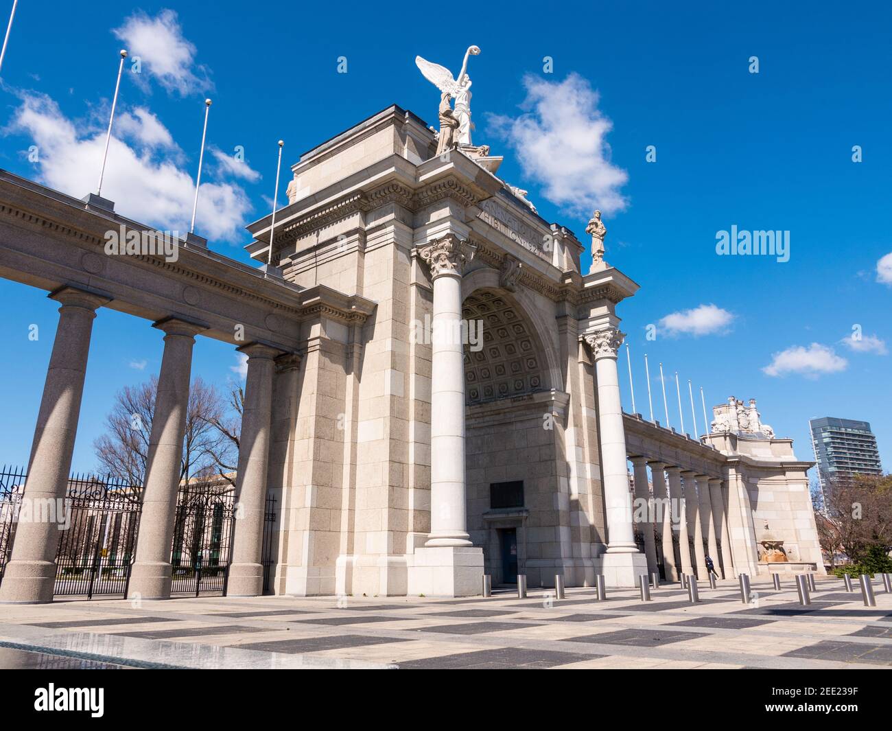 Princes' Gates Exhibition Place Toronto Stock Photo - Alamy