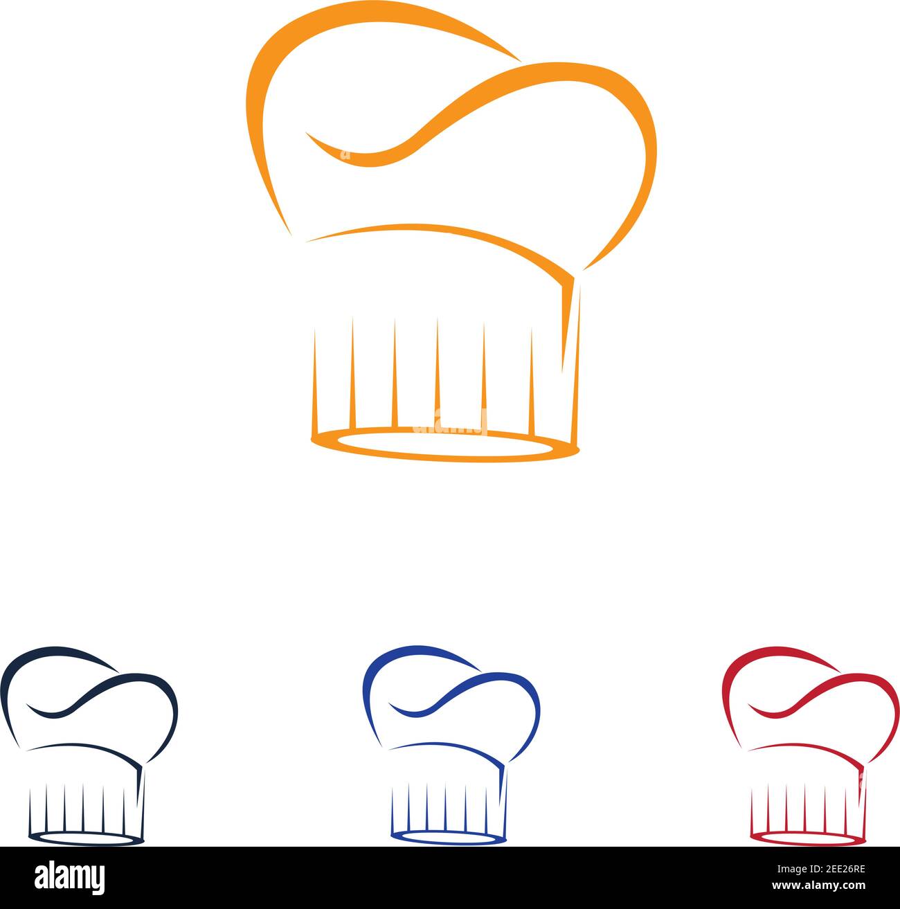 hat chef logo template vector illustration Stock Vector Image & Art - Alamy