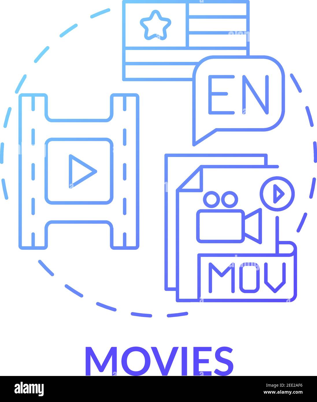 Movies film entertainment Stock Vector Images - Alamy