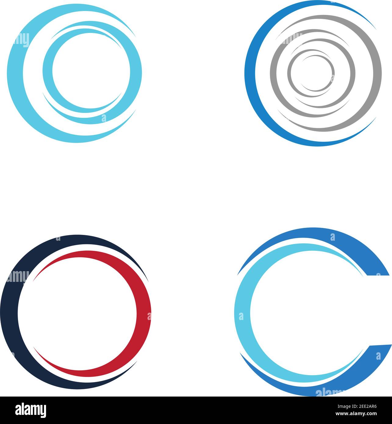Circle logo icon illustration design template - Vector Stock Vector ...