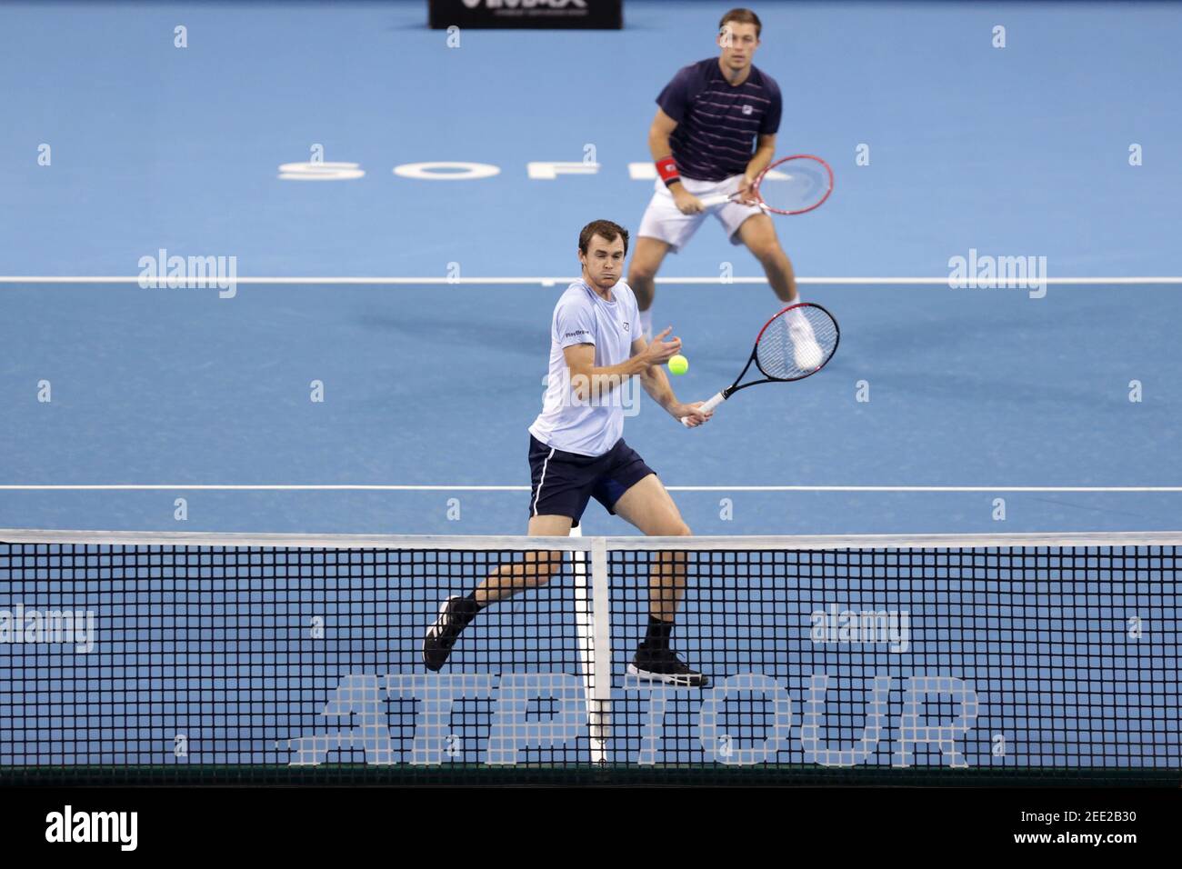 Sofia, Bulgaria - 12 November, 2020: Great Britain's Jamie Murray ... Sofia, Bulgaria - 12 November, 2020: Great Britain's Jamie Murray ...