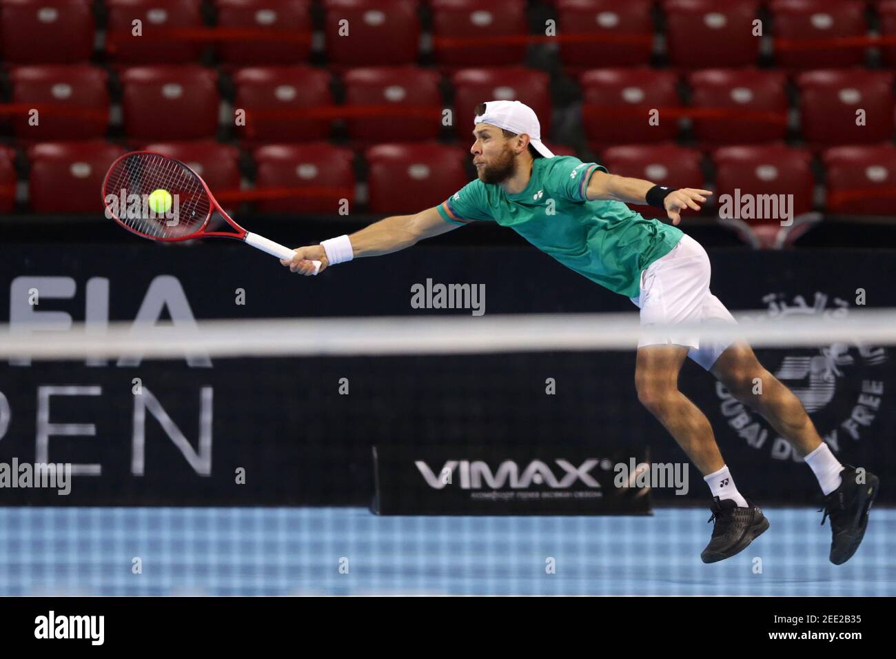 Sofia, Bulgaria - 12 November, 2020: Moldova's Radu Albot in action ...