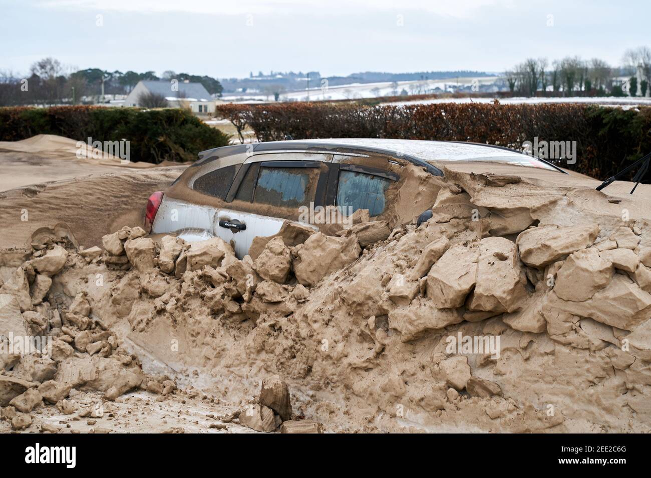 500 metres road sign hi-res stock photography and images - Alamy
