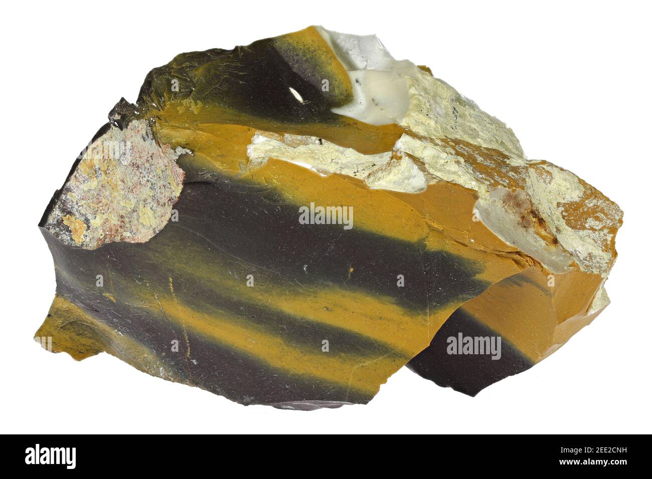 mookaite from Australia isolated on white background Stock Photo - Alamy