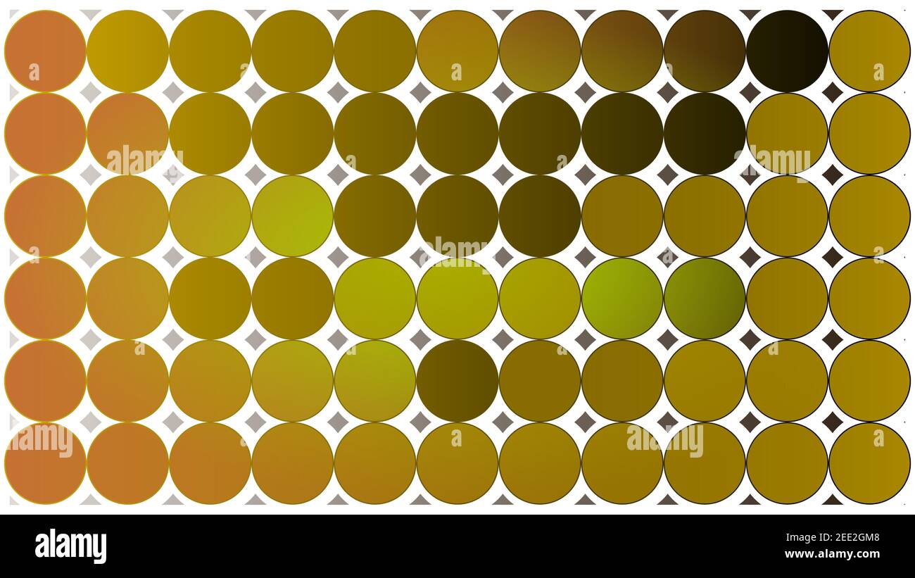 Illustration of circles with gradient colors on a white background ...