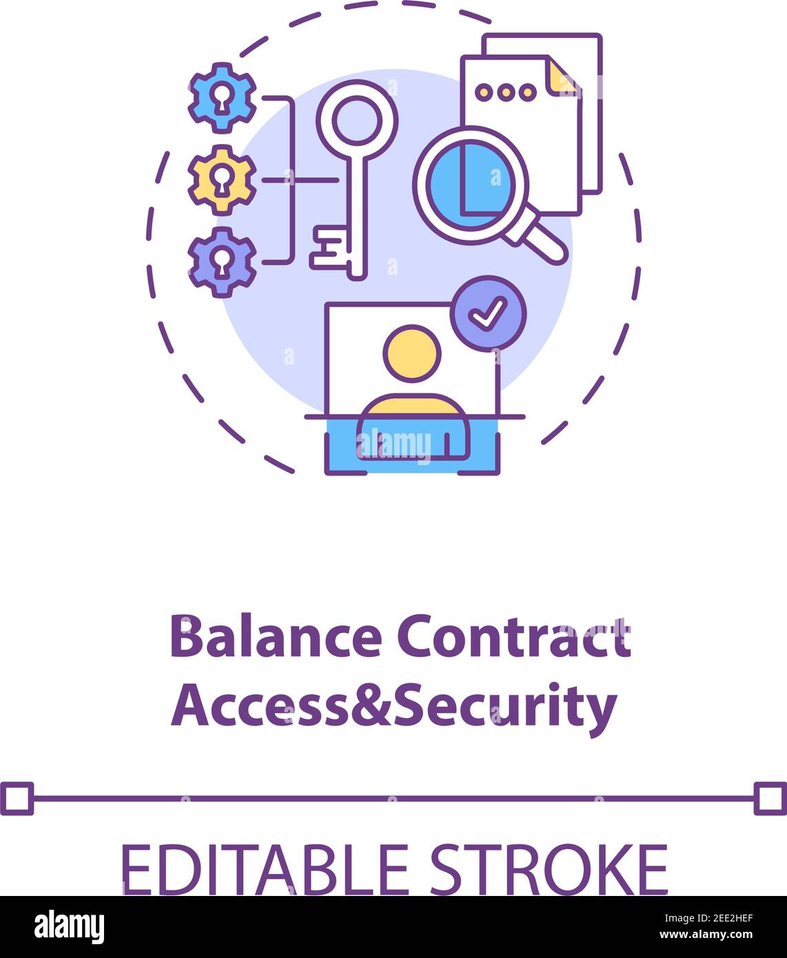Access balance Stock Vector Images - Alamy