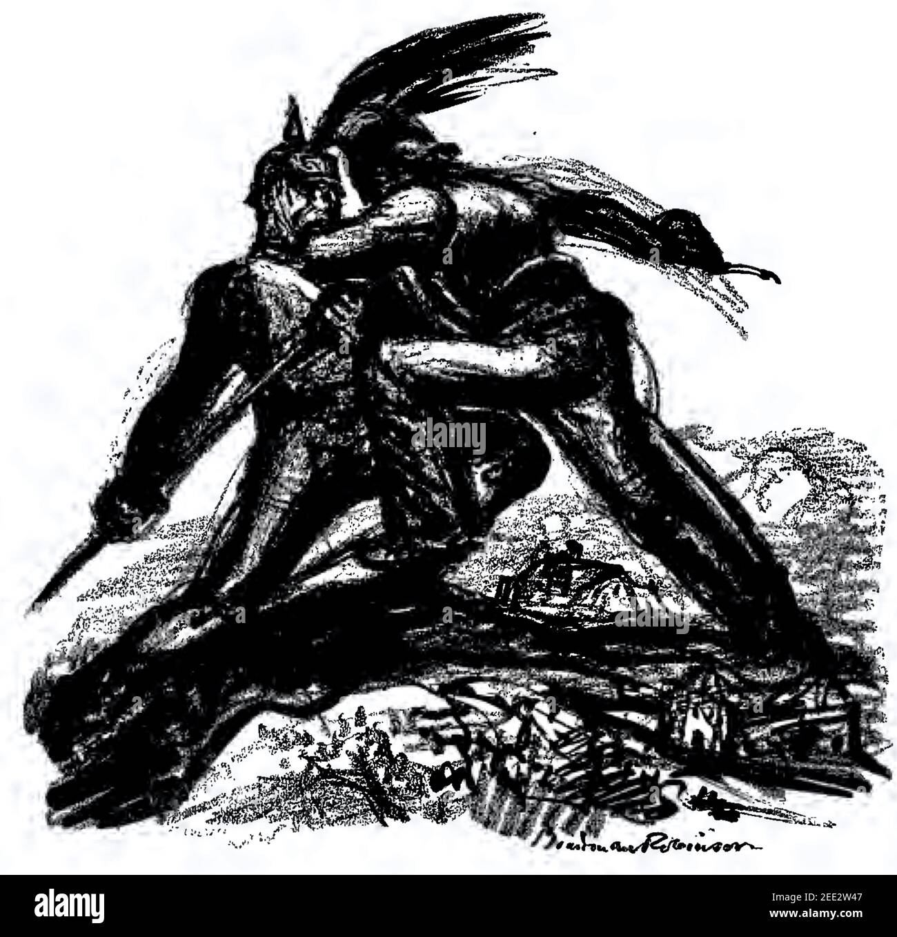 View from world war Cut Out Stock Images & Pictures - Alamy