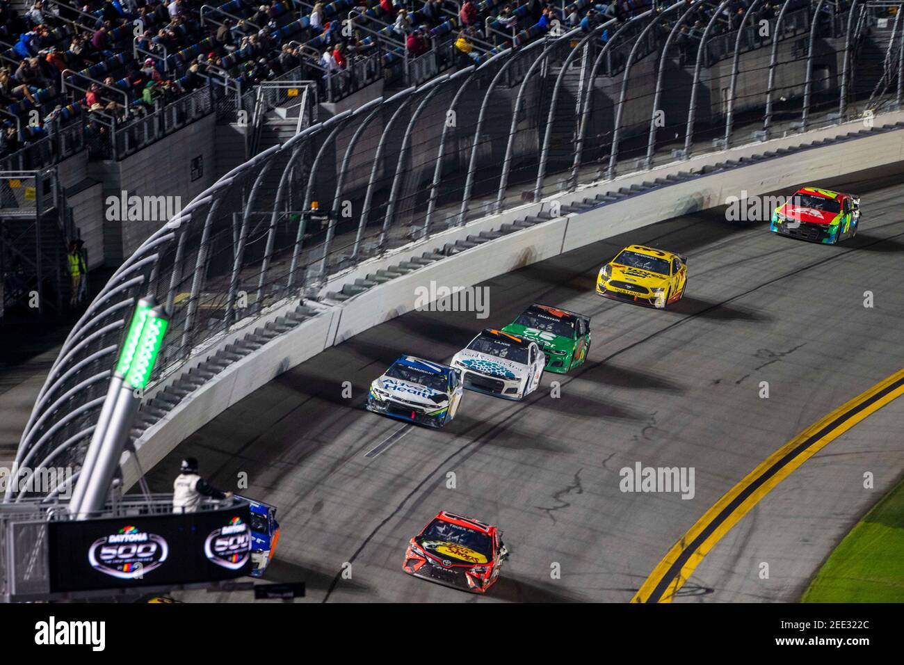 Daytona Beach, Florida, USA. 14th Feb, 2021. jamie McMurray races for ...