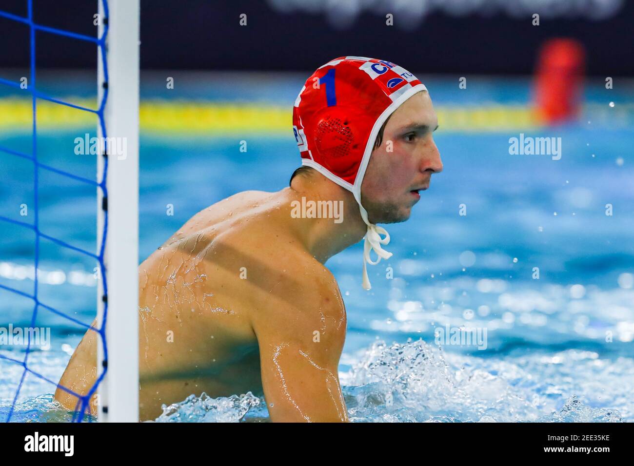 ROTTERDAM, NETHERLANDS - FEBRUARY 15: Marko Bijac of Croatia during the ...