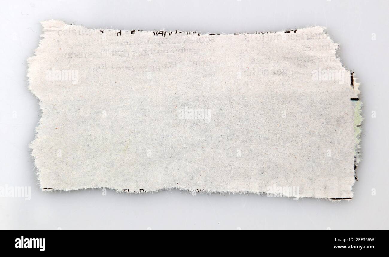 Piece of torn paper on plain background Stock Photo - Alamy
