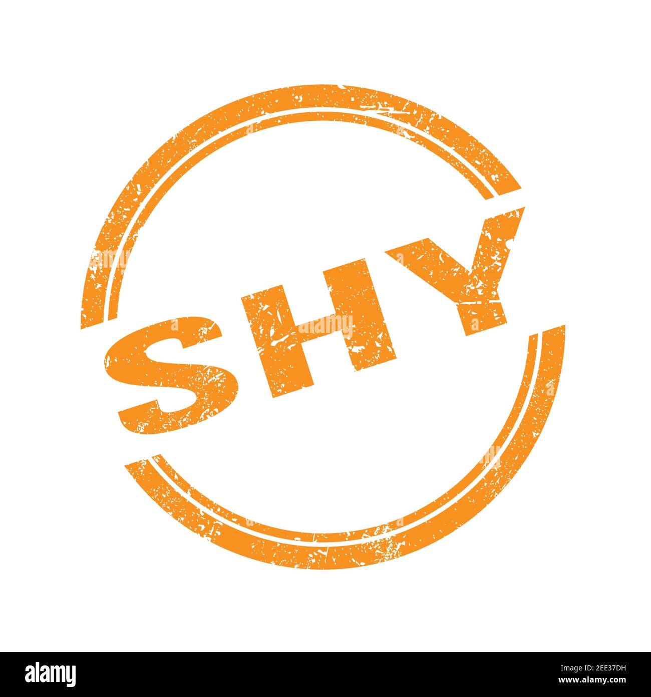 Shy stamp hi-res stock photography and images - Alamy