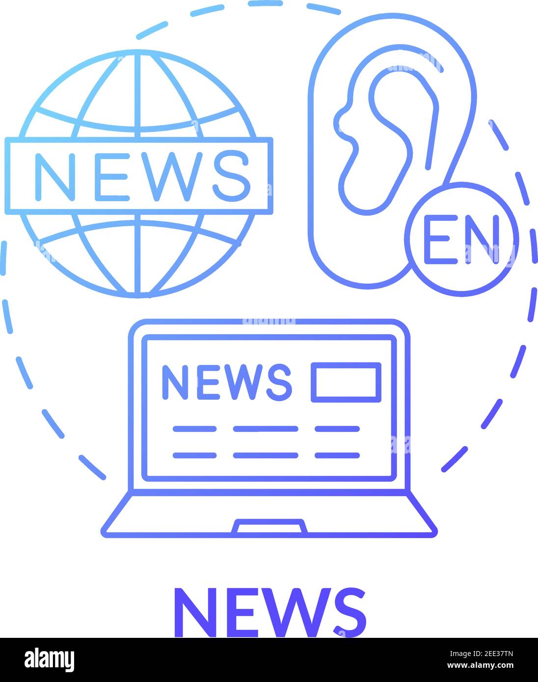 Bilingual newspaper Stock Vector Images - Alamy