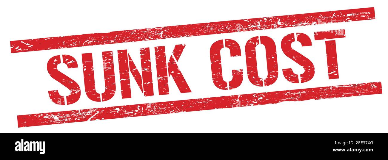 Sunk cost word hi-res stock photography and images - Alamy