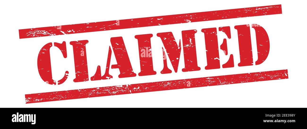 Claimed stamp hi-res stock photography and images - Alamy