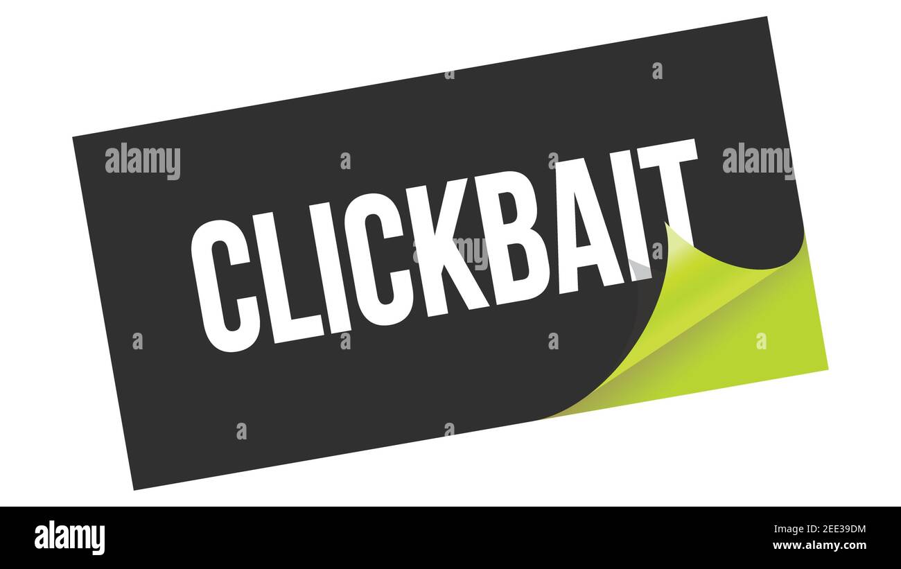 Clickbait Stamp High Resolution Stock Photography and Images - Alamy