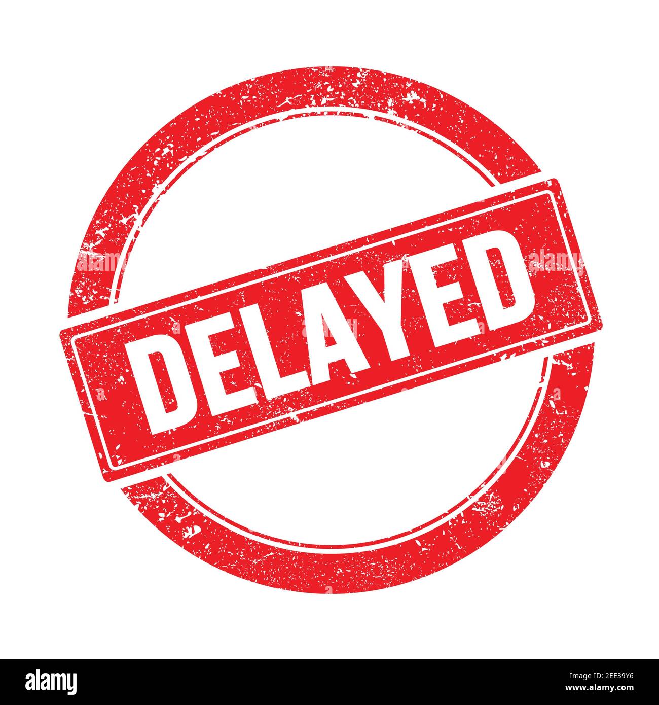 Delayed sign Cut Out Stock Images & Pictures - Alamy