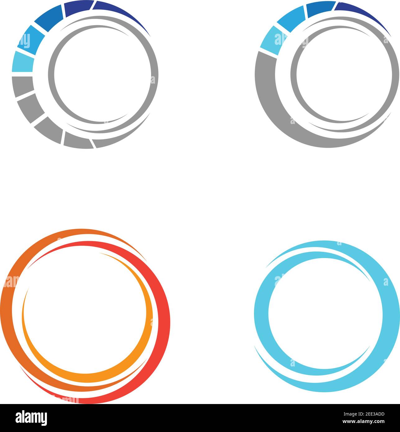 Circle logo icon illustration design template - Vector Stock Vector ...