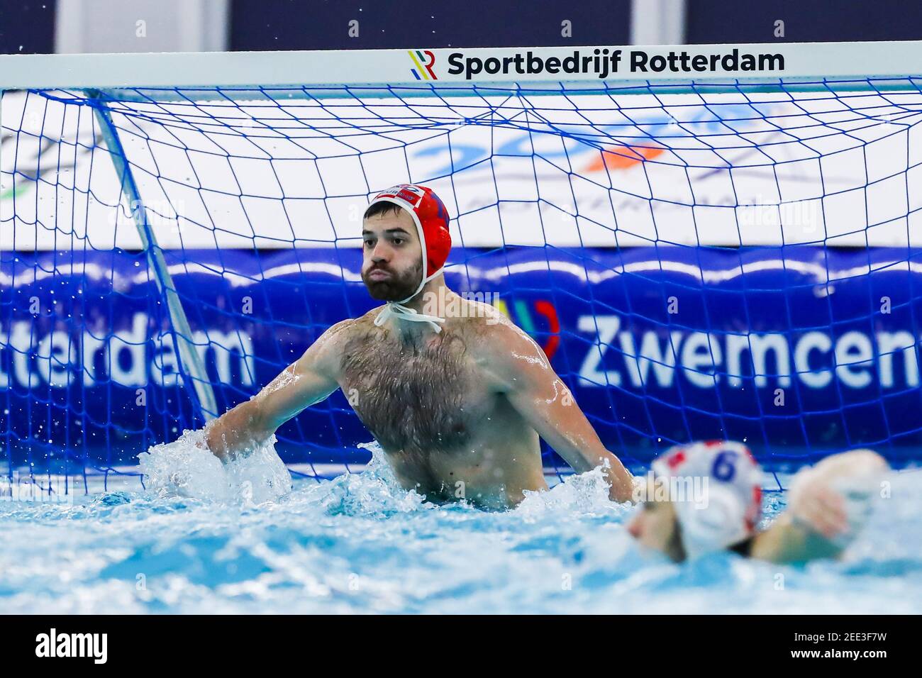 ROTTERDAM, NETHERLANDS - FEBRUARY 15: Toni Popadic of Croatia during ...