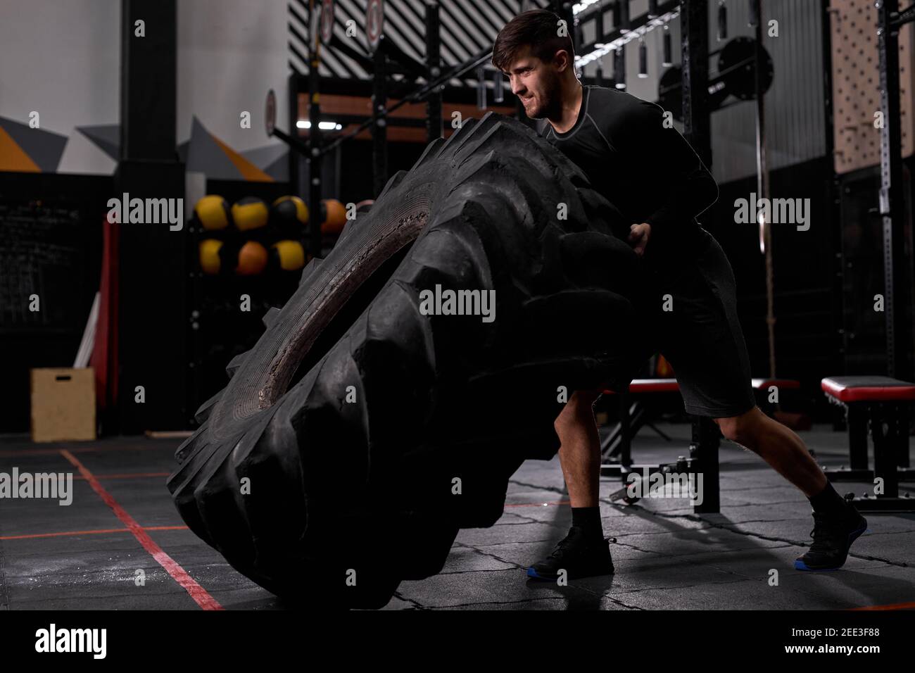 Crossfit abs wheel hi-res stock photography and images - Alamy