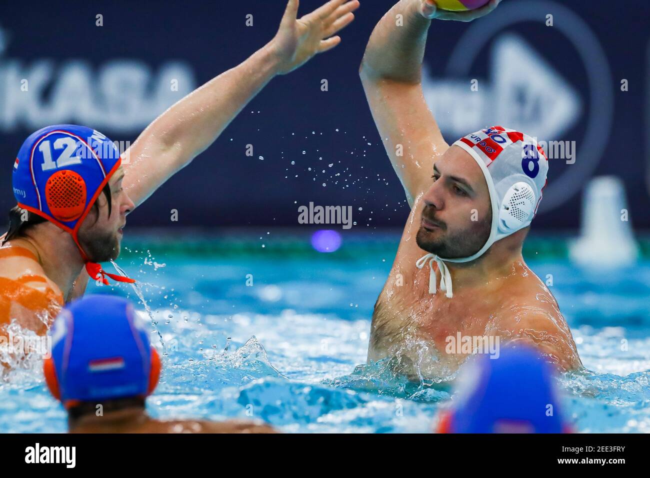 ROTTERDAM, NETHERLANDS - FEBRUARY 15: Thomas Lucas of Netherlands ...