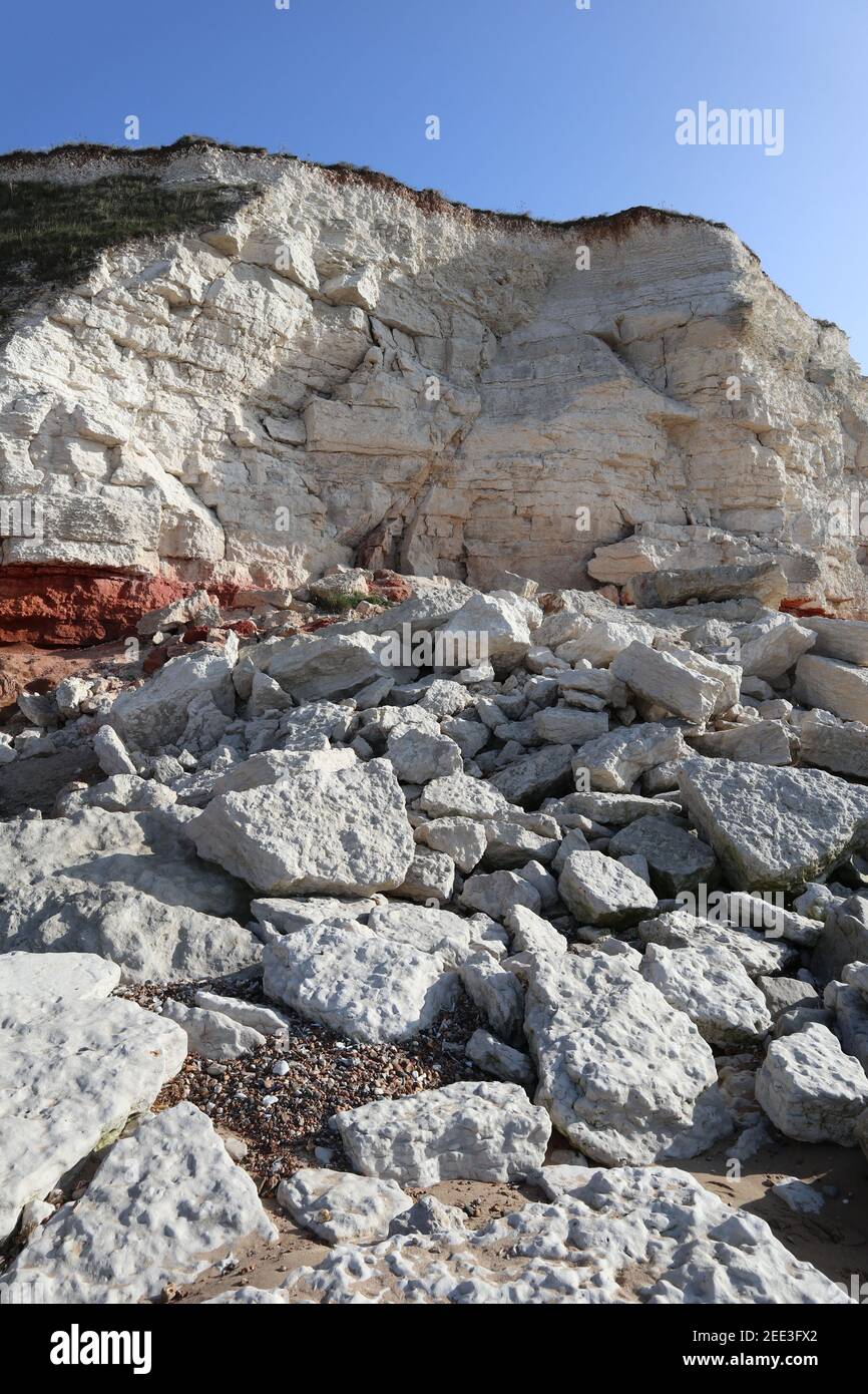 Coastal erosion hunstanton cliffs norfolk hi-res stock photography and ...
