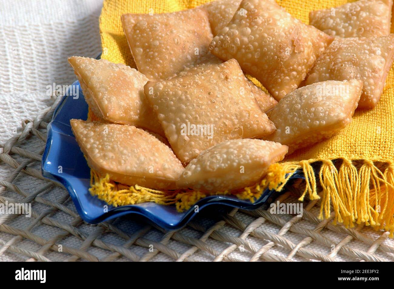Pastel, Brazilian snack Stock Photo - Alamy