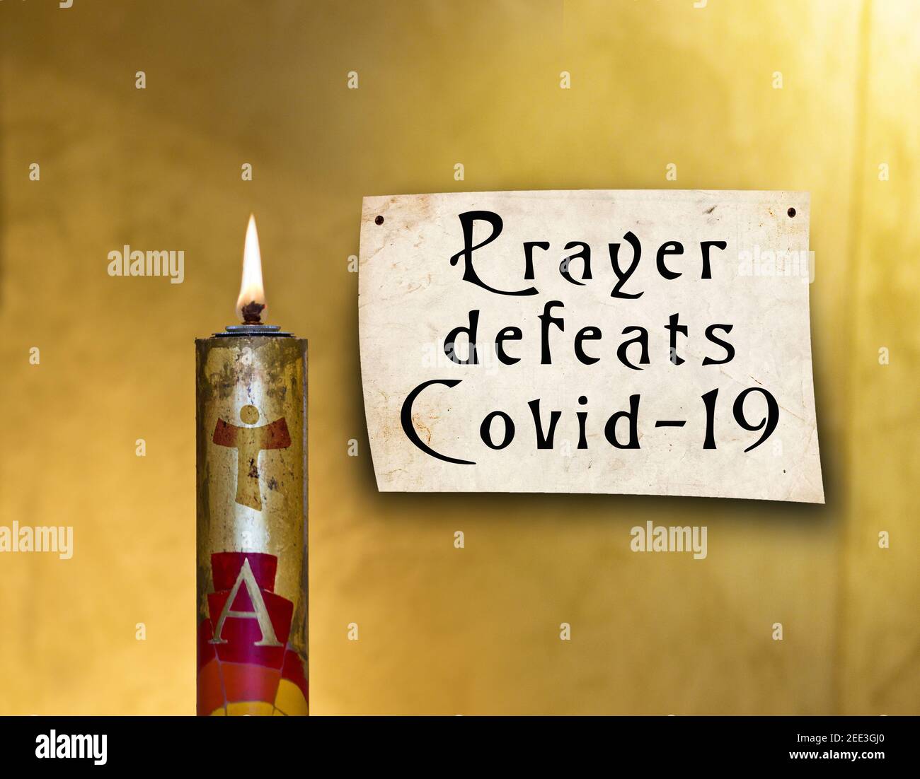 The light of faith in God, Only Jesus can save us from the Pandemic ...