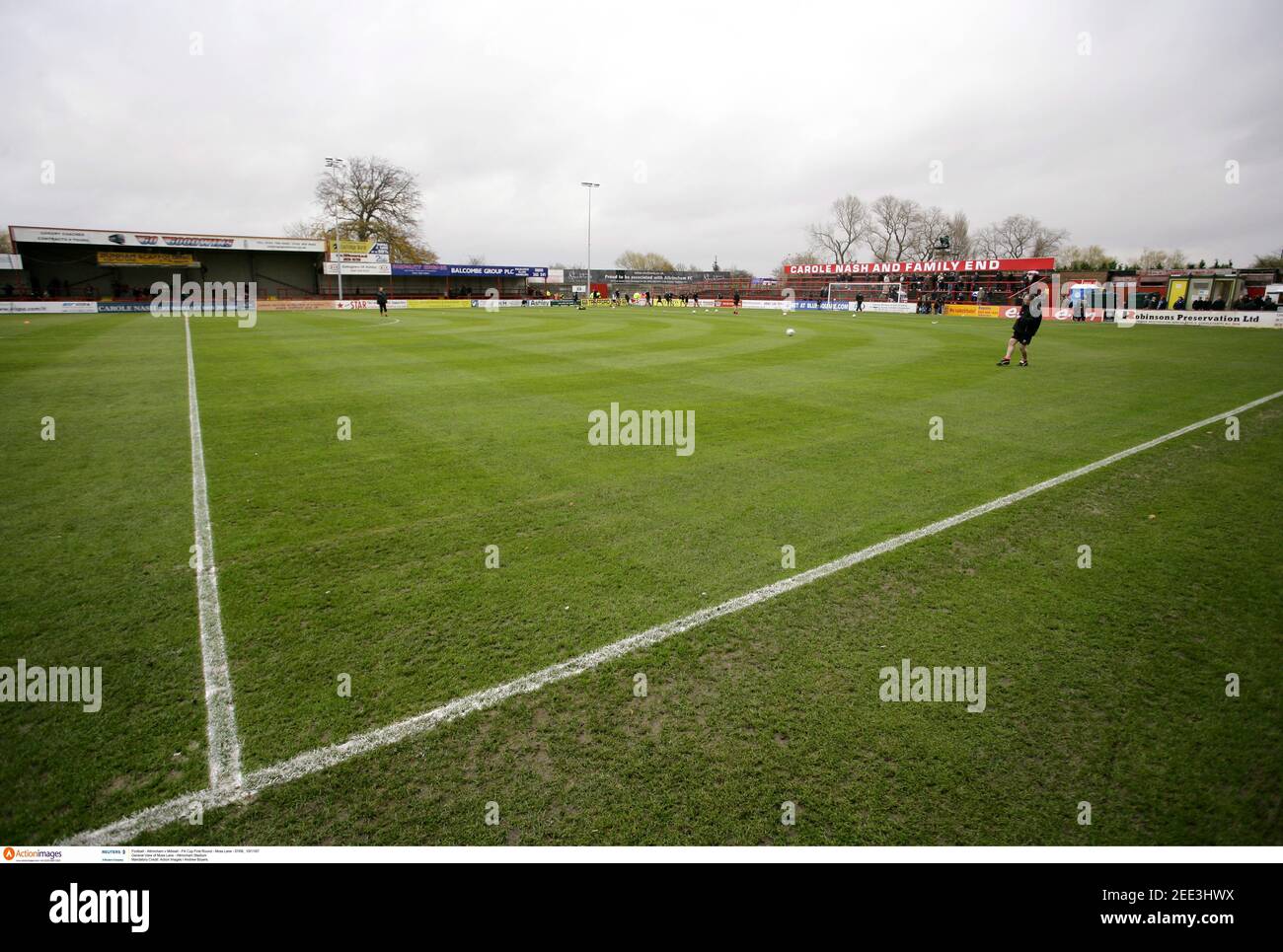 Moss lane stadium hi-res stock photography and images - Alamy