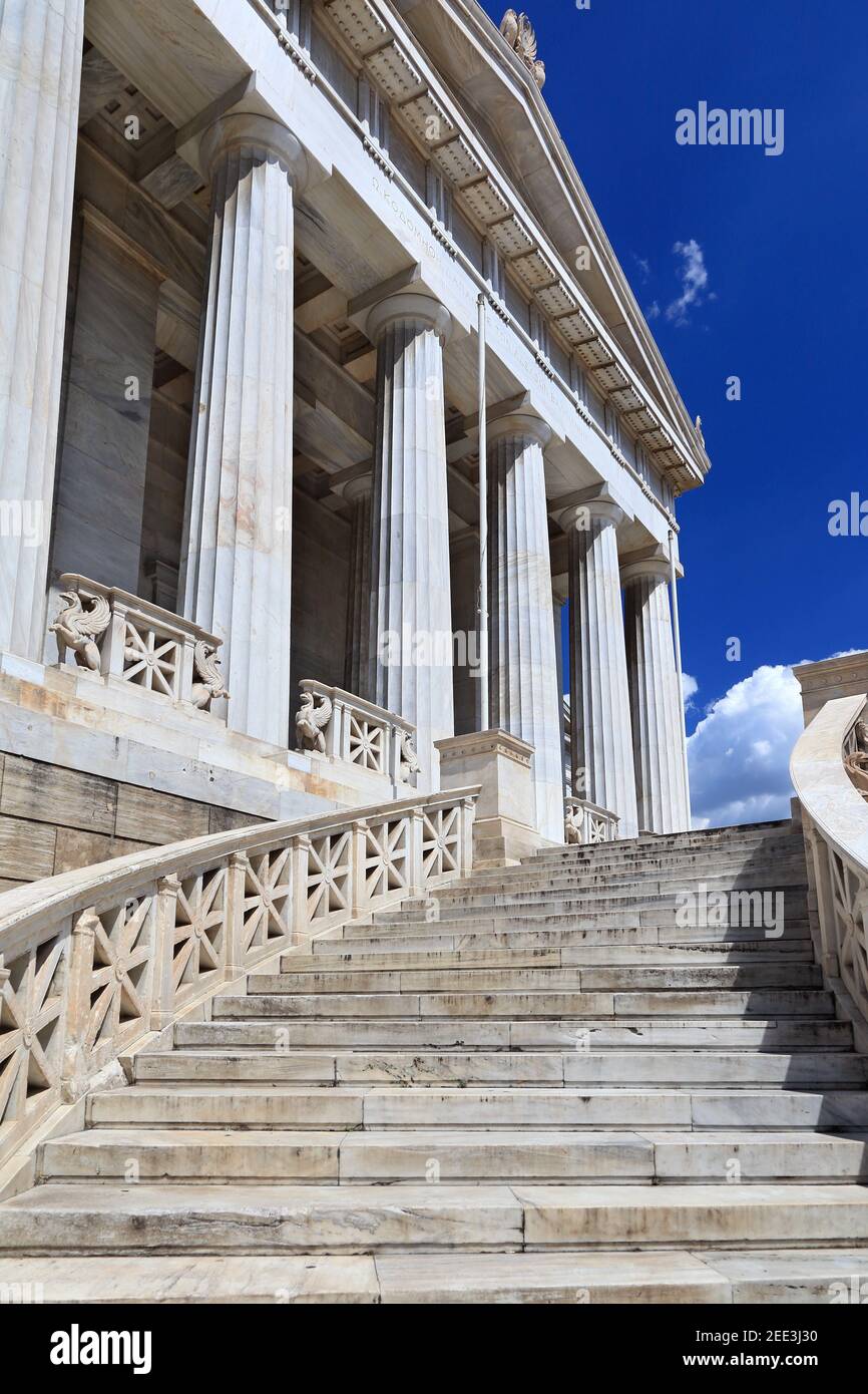 Athens library fine art hi-res stock photography and images - Alamy