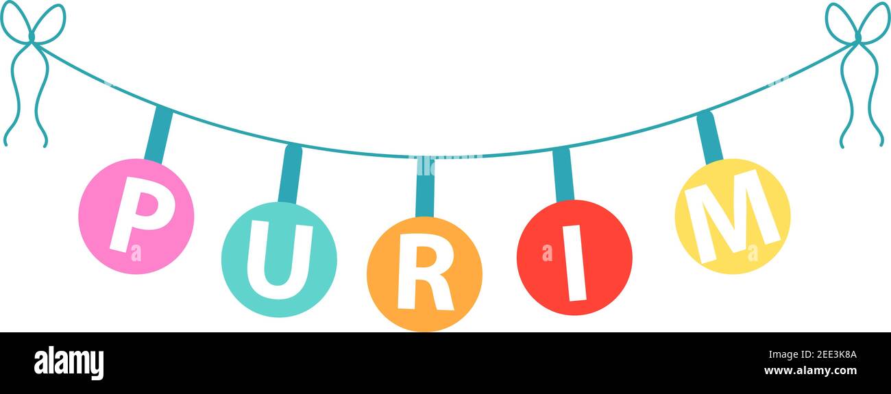 Jewish traditional holiday carnival Cut Out Stock Images & Pictures - Alamy