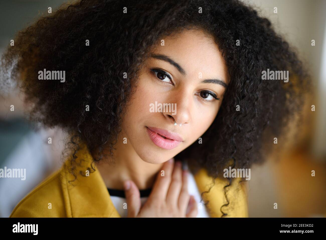 Beautiful mixed race model hi-res stock photography and images - Alamy