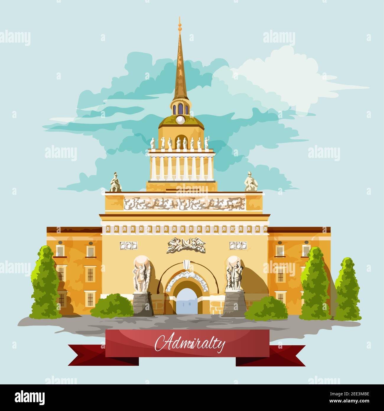 Architecture of russian empire Stock Vector Images - Alamy