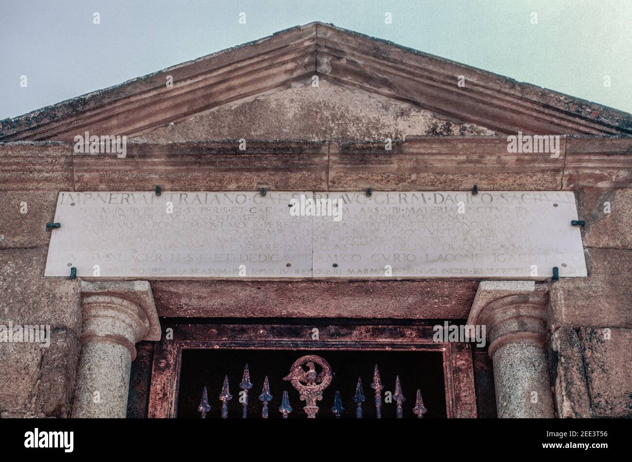 Roman temple of Alcantara - one of the only two Roman temples preserved ...