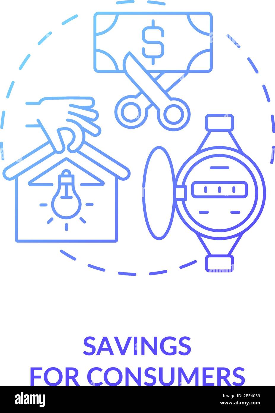 Electricity credit Stock Vector Images - Alamy