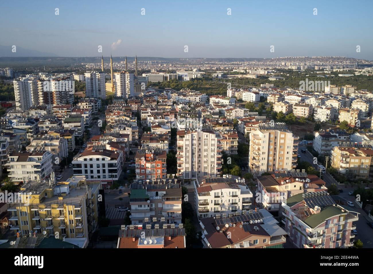 Modern city skyline, Antalya, Turkey Stock Photo - Alamy