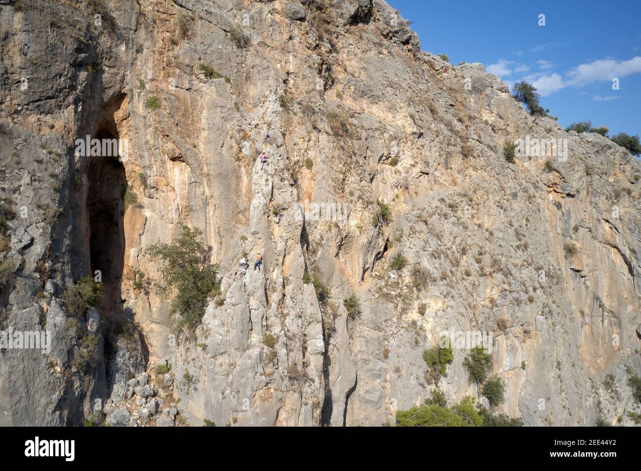 Surface of rocky cliff Stock Photo - Alamy