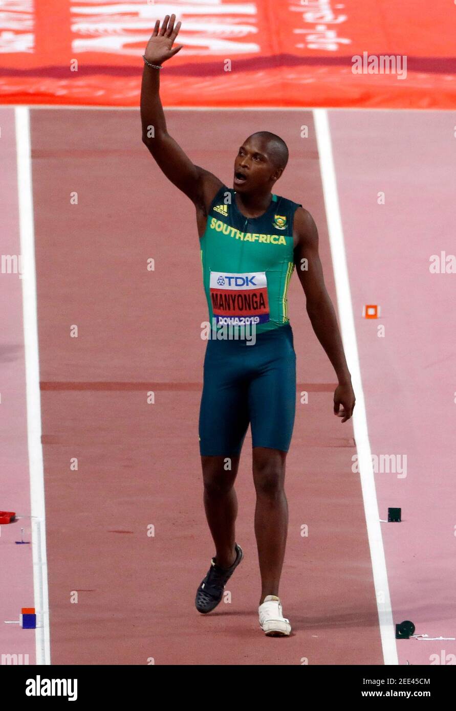 South africas luvo manyonga hi-res stock photography and images - Alamy