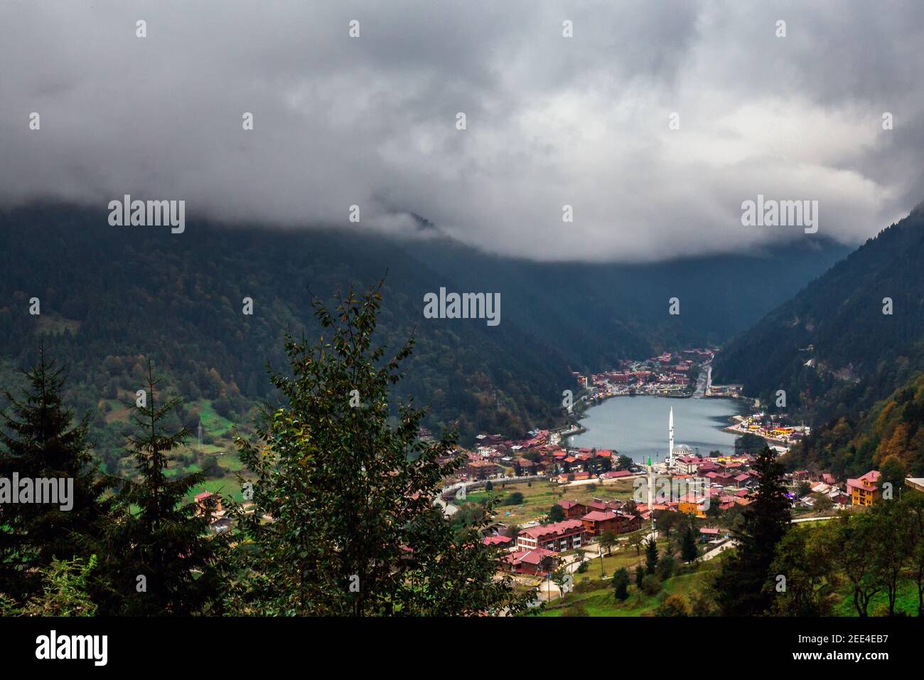 Uzungol mountain lake Stock Photo - Alamy